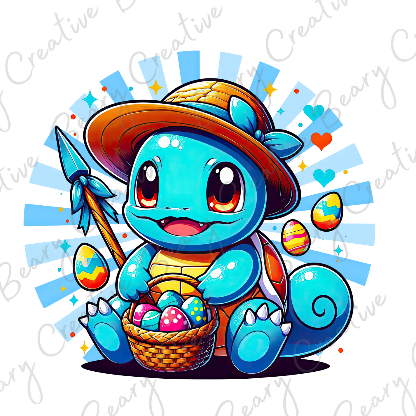 Pokemon Inspired Easter – Beary Creative Prints