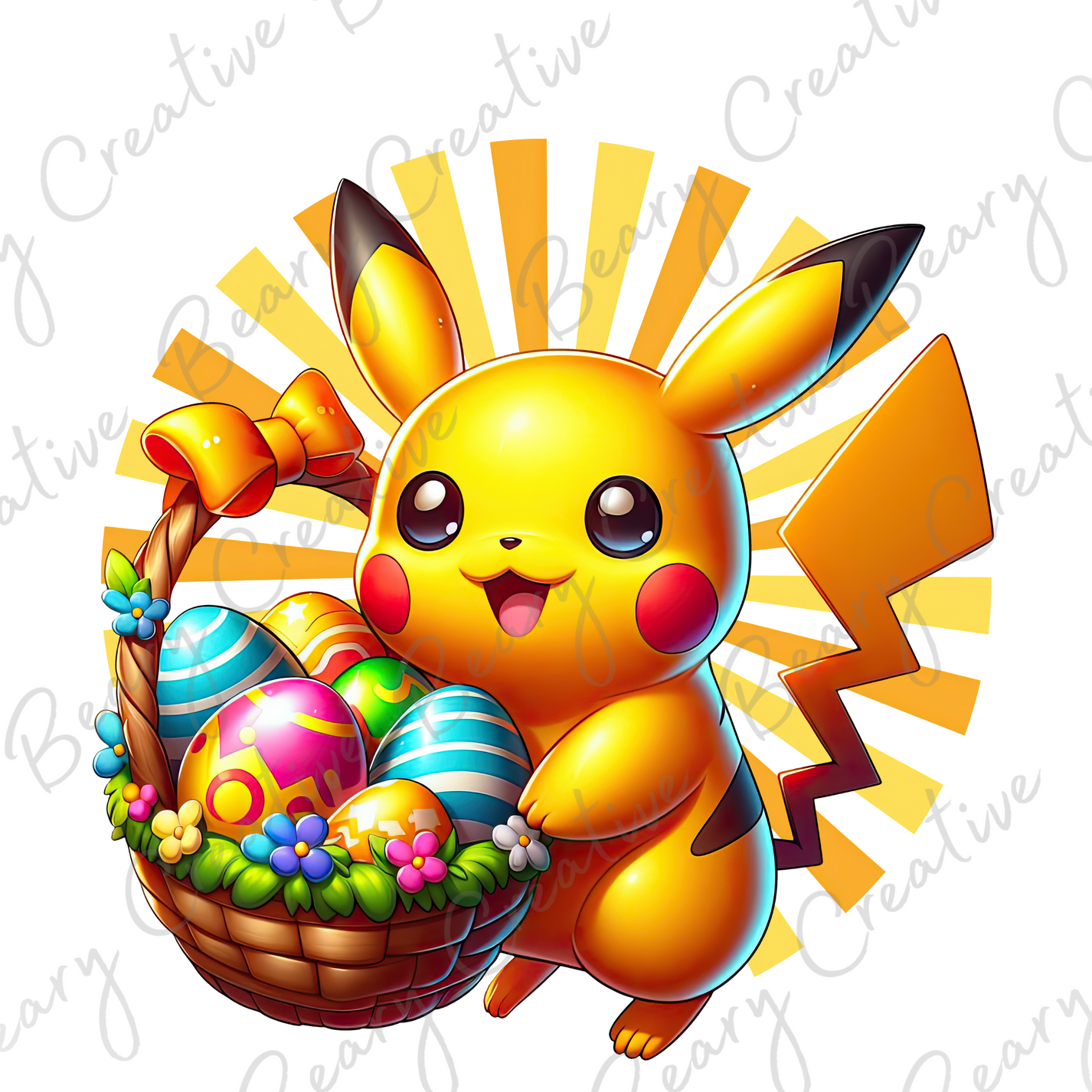 Pokemon Inspired Easter – Beary Creative Prints