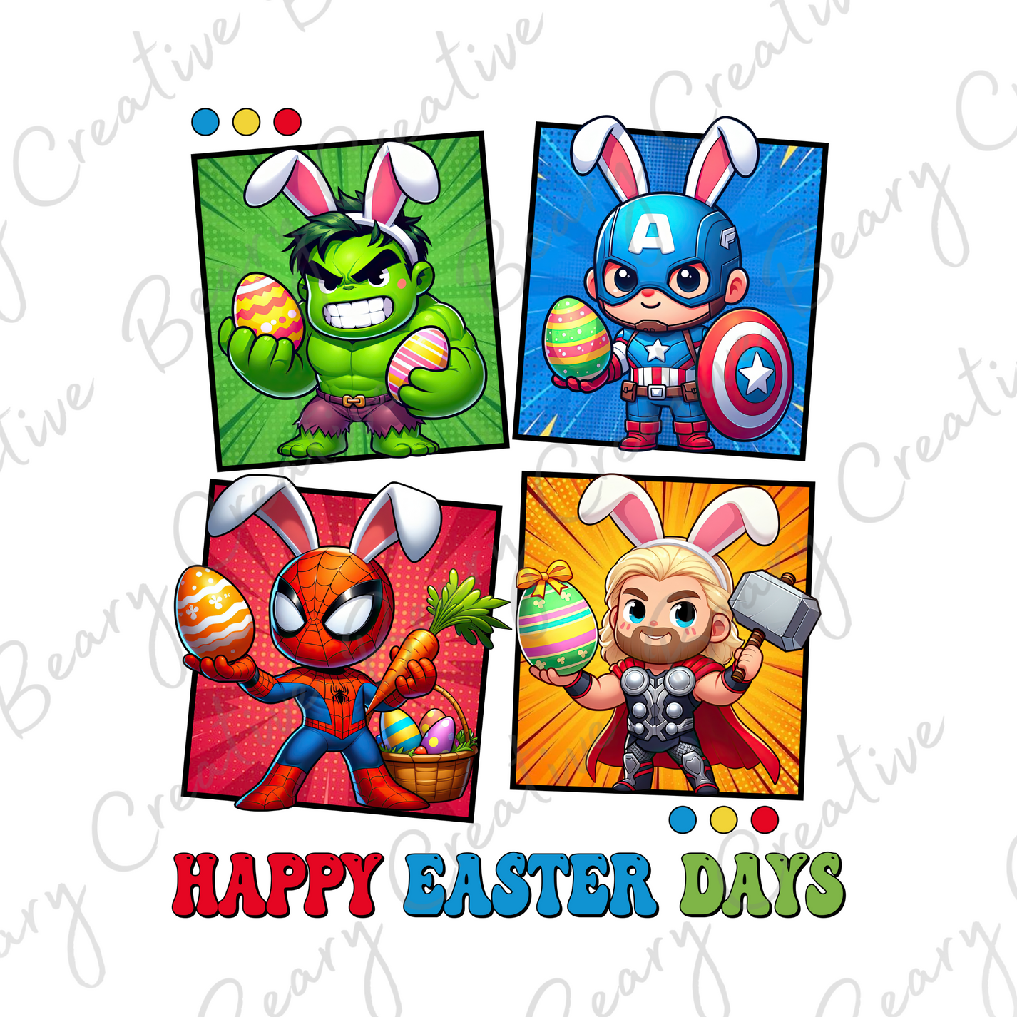 Peep Character Easter – Beary Creative Prints